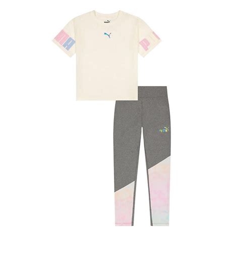 Puma Girls 2 Piece Legging Set