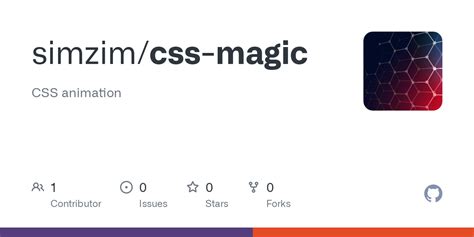 GitHub Simzim Css Magic CSS Animation