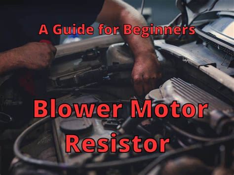 Replace Honda Blower Motor Resistor Rear Blower Motor And Bl