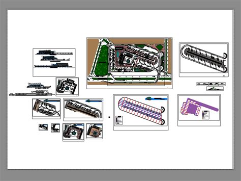 Rodoviária Em Autocad Baixar Cad 274 Mb Bibliocad