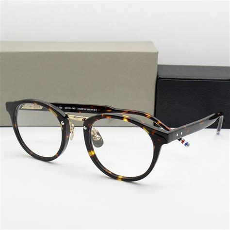 Retro Frame Acetate Myopic Glasses Frame For Men And Women Metal Nose