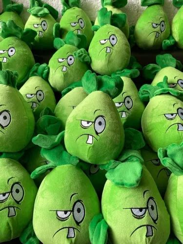 Peluche Bonk Choy Lechuga Boxeadora Plantas Vs Zombies En Venta En