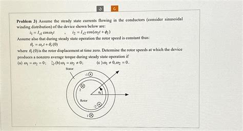 Solved Problem 3 ﻿assume The Steady State Currents Flowing