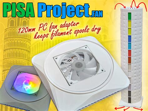 Fan For Pisa Plastic Interlocking Spool Array By Taplab Makerworld
