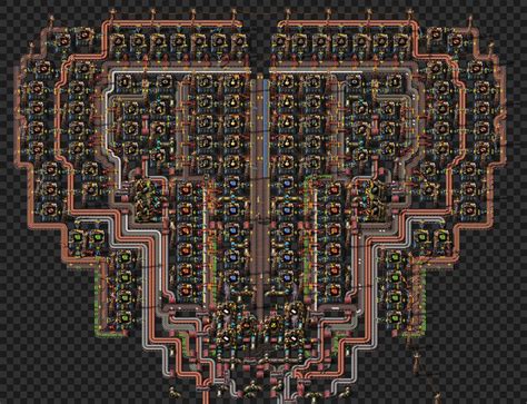 Yellow Science Tree 60spm Blueprint In Comments R Factorio