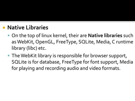 Android Terminologies Pptx Operating Systems Computer Software And Applications