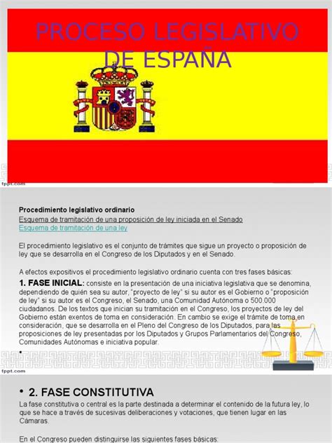 Proceso Legislativo De España