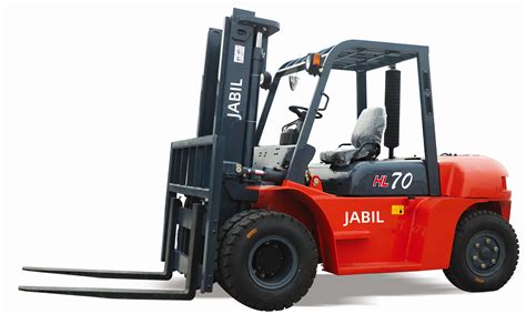 Material Handling Eqipment 7ton Gasoline Lpg Forklift With Xinchai