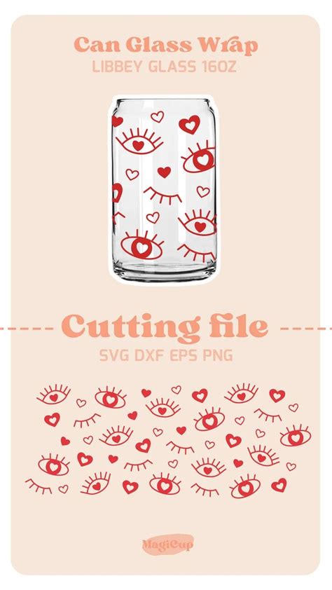 Libby Glass Wrap Boho Libbey Glass Svg Beer Can Glass Svg Boho