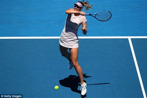 Maria Sharapova Beats Tatjana Maria In Straight Sets Daily Mail Online