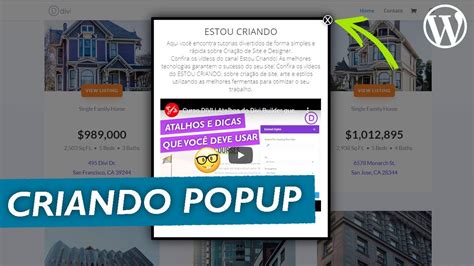 Como Criar Um Popup No Wordpress Com O Popup Maker Plugin Grátis Do Wordpress Youtube