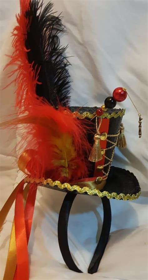 Circus Ringmaster Mini Top Hat Ringleader Lion Tamer Freak Show Carnival Festival Artofit