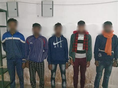 5 Criminals Arrested In Rohtas Illegal Weapons And Cartridges Were