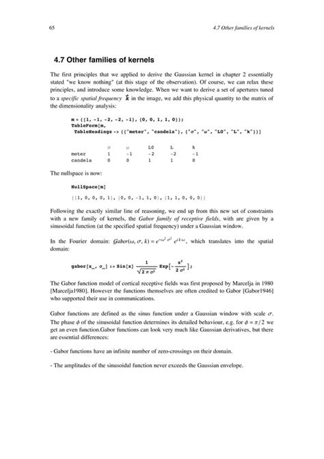 04 Gaussian Derivatives Pdf Physics Science