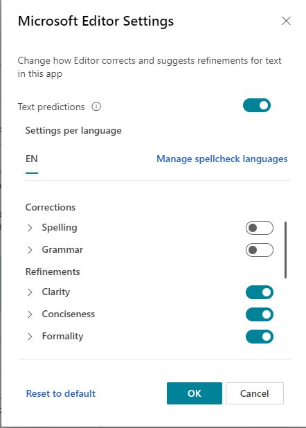 New Outlook Spellcheck Is Not Working Microsoft Community
