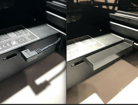 Free 3d File Right Angle Micro Usb Cover For E3v2・3d Printer Model To