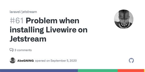 problem when installing livewire on jetstream · issue 61 · laravel