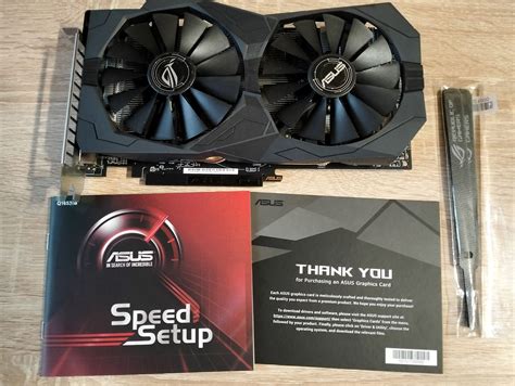 Видеокарта Asus Radeon RX 560 ROG STRIX GAMING V2 4G ROG-STRIX-RX560-4G ...