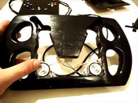 Volante Caseiro Para Xbox Ou Pc Usb Tutorial Homemade Steering