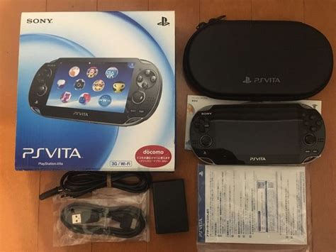 Playstation Vita G Wi Fi Model Cristal Black Pch Ab Ps Vita