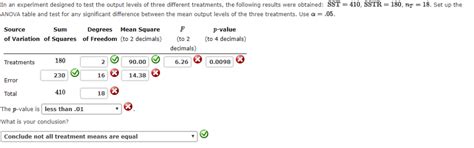 solved in an experiment designed to test the output levels