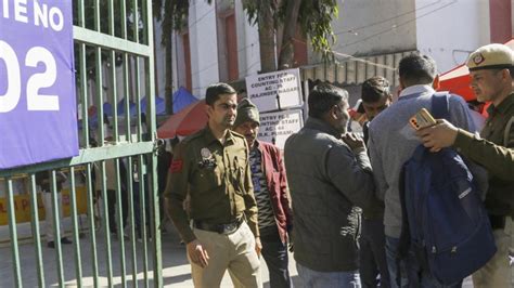 Delhi Election Results Three Tier Security In Place No Cellphones