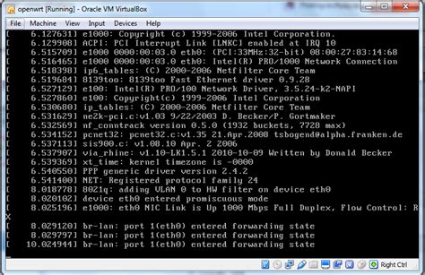Tinkering Thoughts Testing OpenWRT In VirtualBox