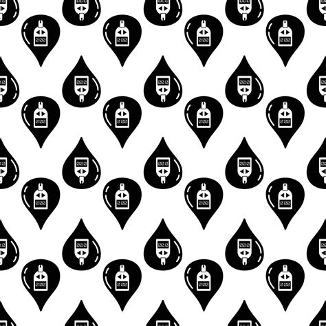 Glucose Meter Pattern Seamless Vector Vector Art At Vecteezy