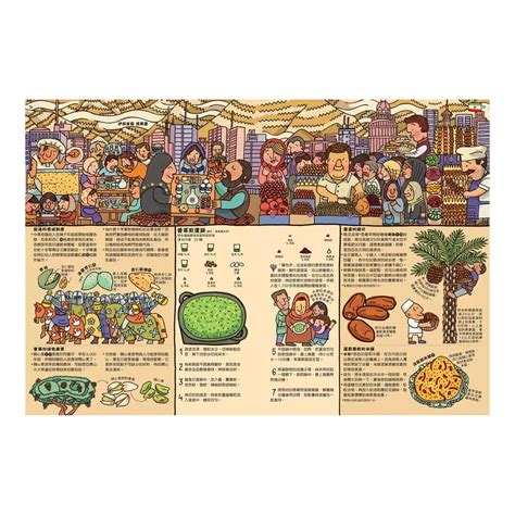 地圖 出發吧！環遊世界國家公園 地下世界．水下世界 好想吃一口 餐桌上的世界地圖 四冊合售 143120｜costco好市