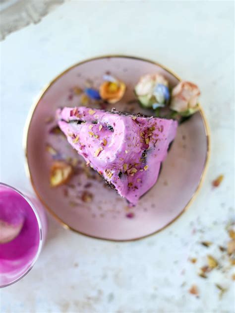Dark Chocolate Dragon Fruit Cake