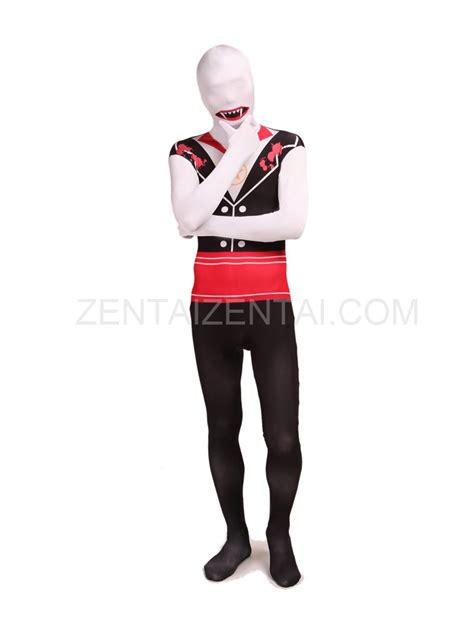 Black Sleeveless Suits Full Body Halloween Spandex Holiday Unisex