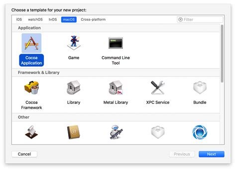creating a simple mac application using cocoa swift and storyboards
