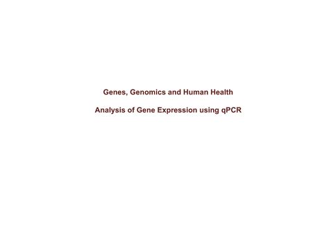 Practical Report Gene Expression Analysis Warning Tt Undefined