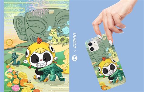 夏日创作季 三星堆ip设计熊猫duidui你可以叫我阿峰 站酷zcool
