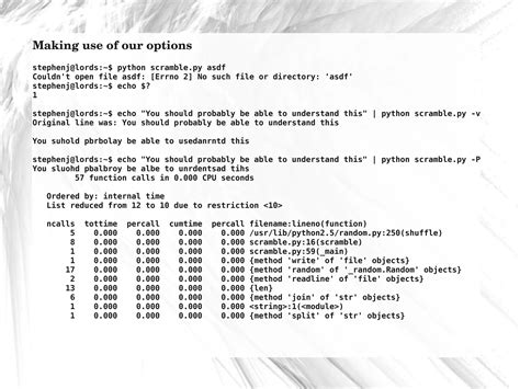 The Bones Of A Nice Python Script Ppt