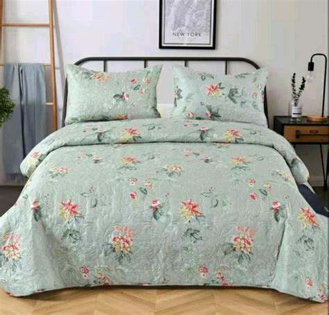 Набор хлопковое покрывало и 2 наволочки — цена 585 грн в каталоге Покрывала Купить товары для