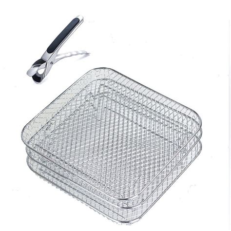 Аксессуары для фритюрницы трехслойная решетка из нержавеющей стали купить на Ozon по низкой