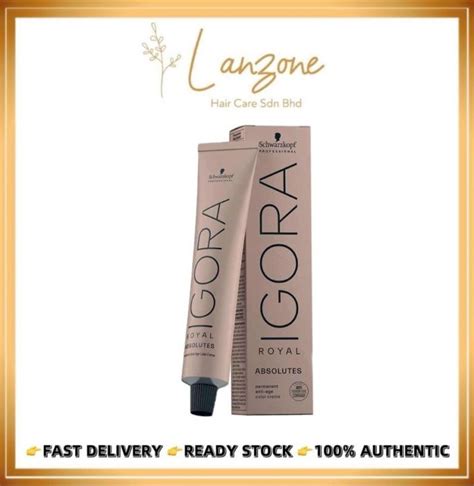 Schwarzkopf Igora Royal Absolutes Colour 60ml Lazada