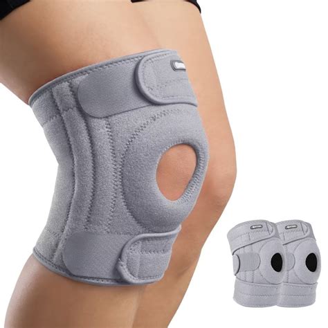 YLLAa Knee Brace For Meniscus Tear Arthritis Pain Open Patella