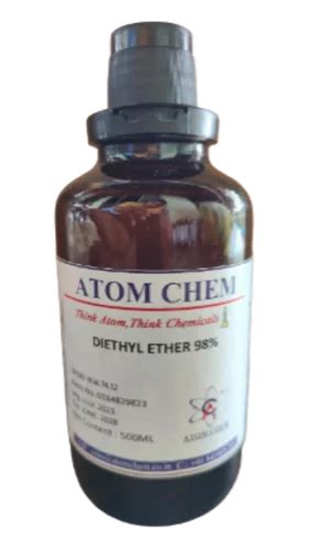 Analytical Grade Diethyl Ether 99 50 200 L Drum At ₹ 182 Litre In