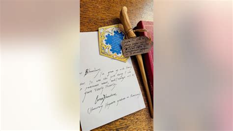 Unique Harry Potter Book Signed By Jk Rowling To Be Sold For