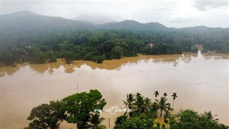 කිරම ඔය පිටාර ගැලීම නිසා දෙයියන්දර ජලයෙන් යට වී ඇති අයුරු Rata Lk
