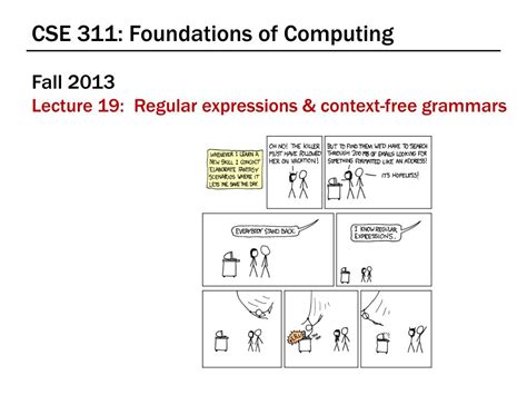 Ppt Cse 311 Foundations Of Computing Powerpoint Presentation Free