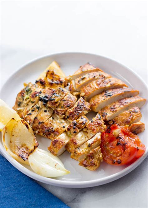 Recipe Mediterranean Grilled Chicken Breasts