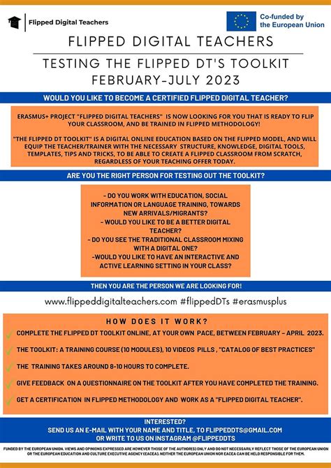Testing Of The Flipped Dt Toolkit Do You Want To Become A Flipped