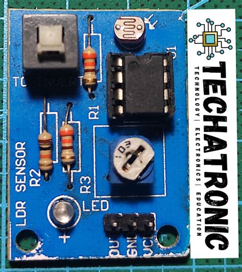 Ldr Sensor Circuit Using 555 Timer Circuit Diagram