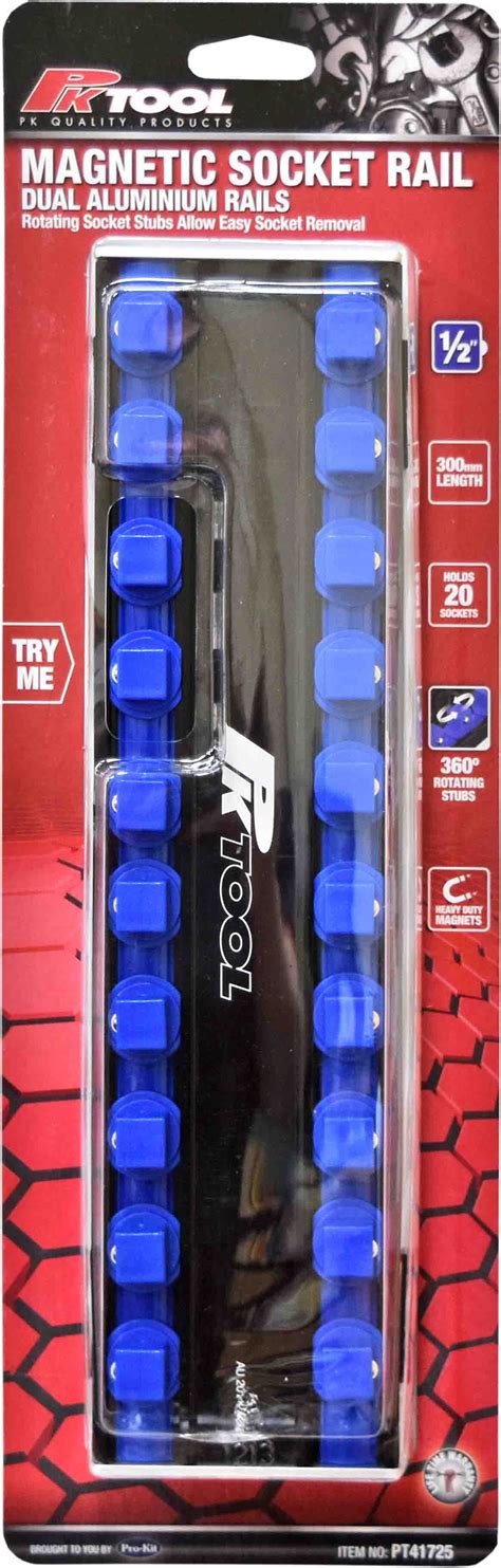 Pt41725 12 Dr Magnetic Socket Rail With Dual Aluminium Rails Buy Car Parts And Accessories Pt41725 12 Dr Magnetic Socket Rail With Dual Aluminium Rails Buy Car Parts And Accessories