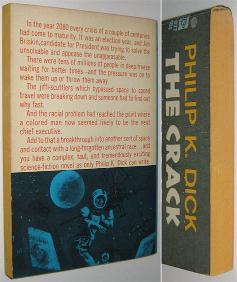 The Crack In Space By Dick Philip K Vg Soft Cover 1966 First