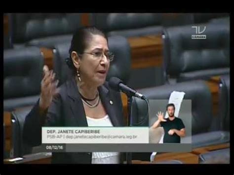 Dep Janete Capiberibe PSB AP saúda representantes do Parlamento