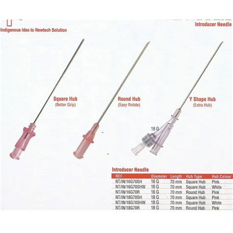 Defective Central Venous Catheter Introducer Needle 40 Off